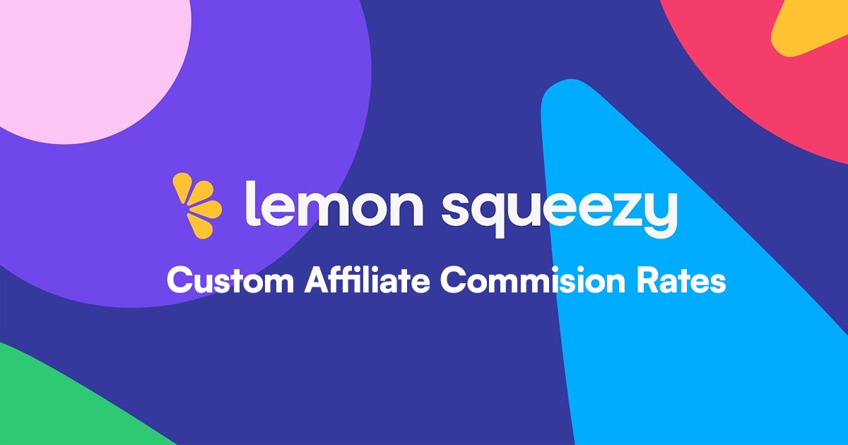 How to set up a custom affiliate program in LemonSqueezy
